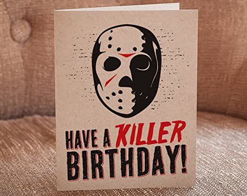Amazon.com: Have a Killer Birthday - Letterpress Greeting Card ...