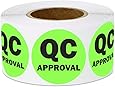 Amazon.com : 1200 Labels - QC Approval Stickers for Quality Control ...