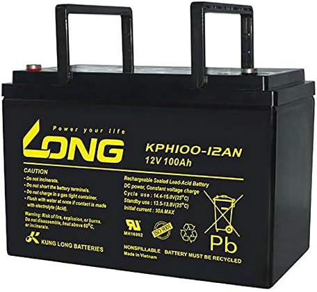 Long Battery Lead Acid AGM 100 Ah/12 Volt price in UAE | Amazon UAE ...