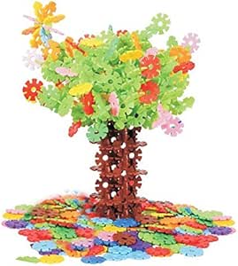 Amazon.com: Snowflake Interlocking Disc Connector Set 528 Pieces 12 ...