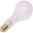 Sylvania 500 Watt Incandescent PS35 Light Bulb with Inside Frost Finish ...