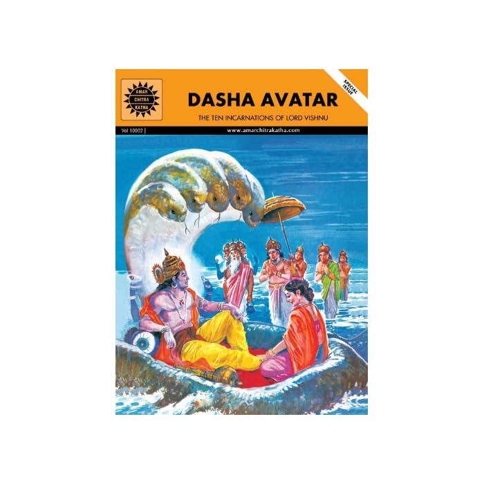 Buy Dasha Avatar: The Ten Incarnations of Lord Vishnu (Amar Chitra ...