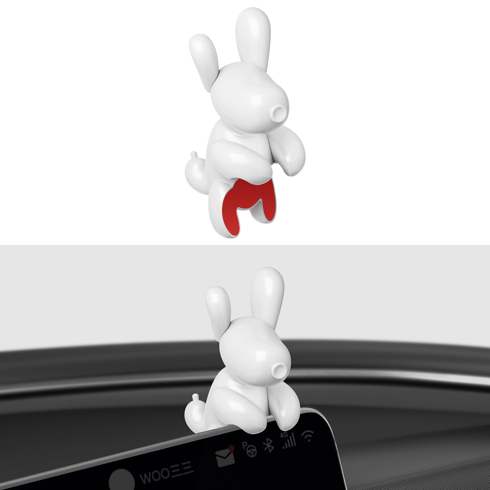KUNIST for Tesla Model Y 2026 Dog Mode Mini Screen Decoration Ornament ...