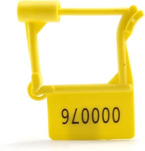 Leadseals(R) Tamper Proof Plastic Security Padlock Seals Numbered ...
