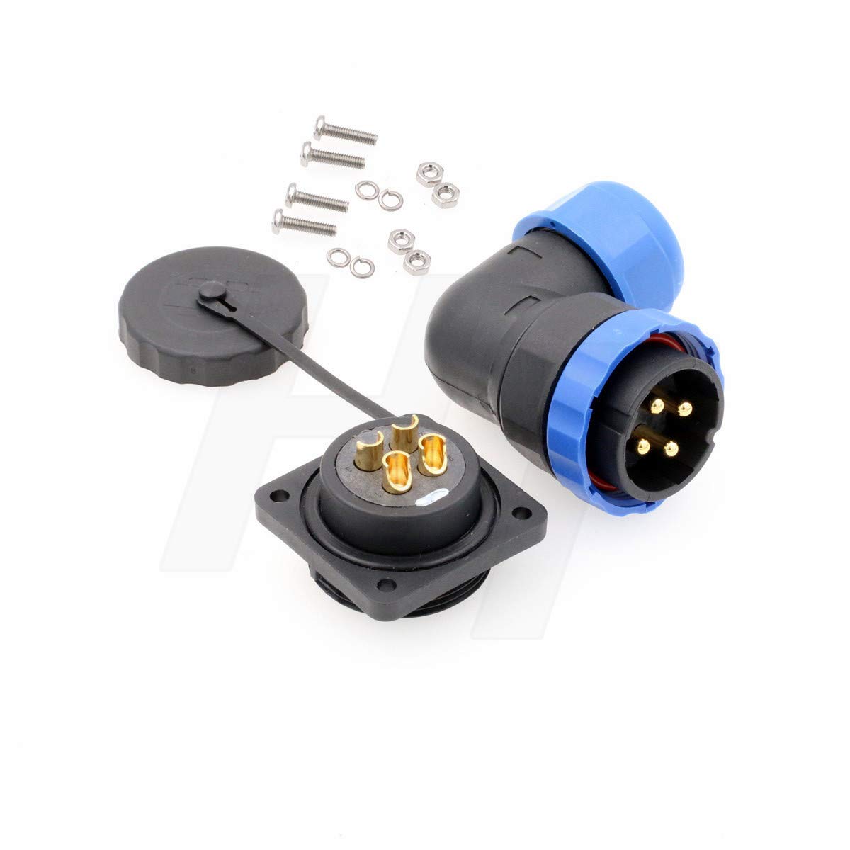 Mua HangTon HE29 4 Pin 45A Power Connector Plastic Waterproof Thread ...