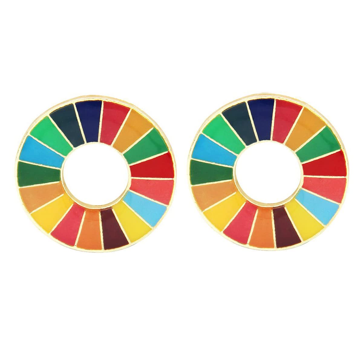 Mua 17-Color United Nations Sustainable Development Goals Brooch, SDGs ...