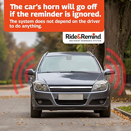 Ride N Remind Car Alarm - Back Seat Reminder System - Baby Car Seat ...