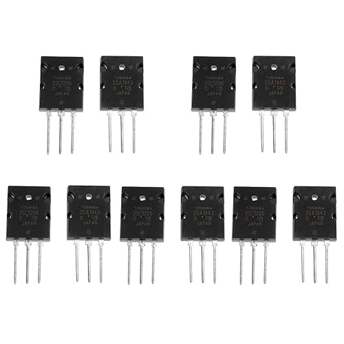 5-Pair Audio Power Amplifier Transistor, High Power Silicon Transistor ...