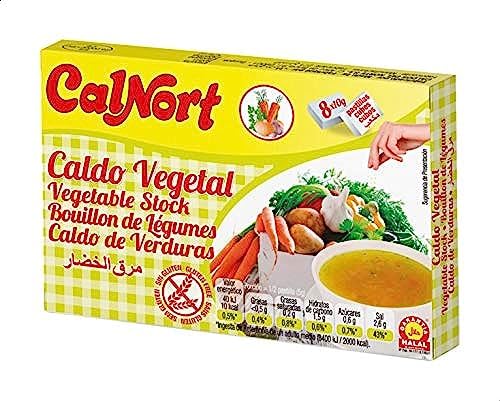 Calnort Vegetable Bouillon Cubes - 80 grams price in Egypt | Amazon ...