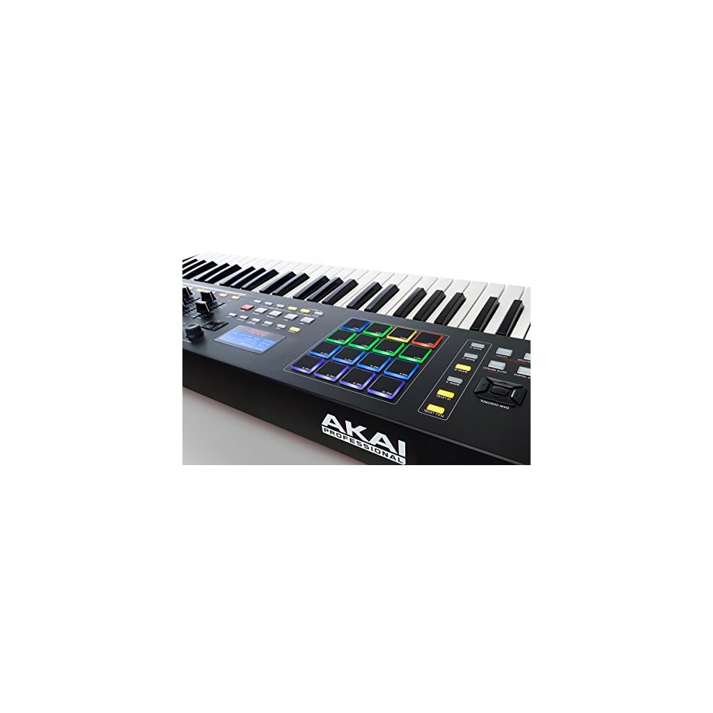 AKAI Professional MPK261 - USB MIDI Keyboard Controller with 61 Semi ...