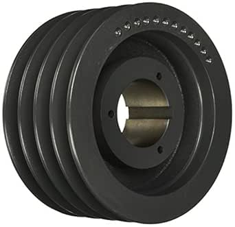 Browning 4tc82 Split Taper Polea, hierro fundido, 4 Groove Cinturón de ...