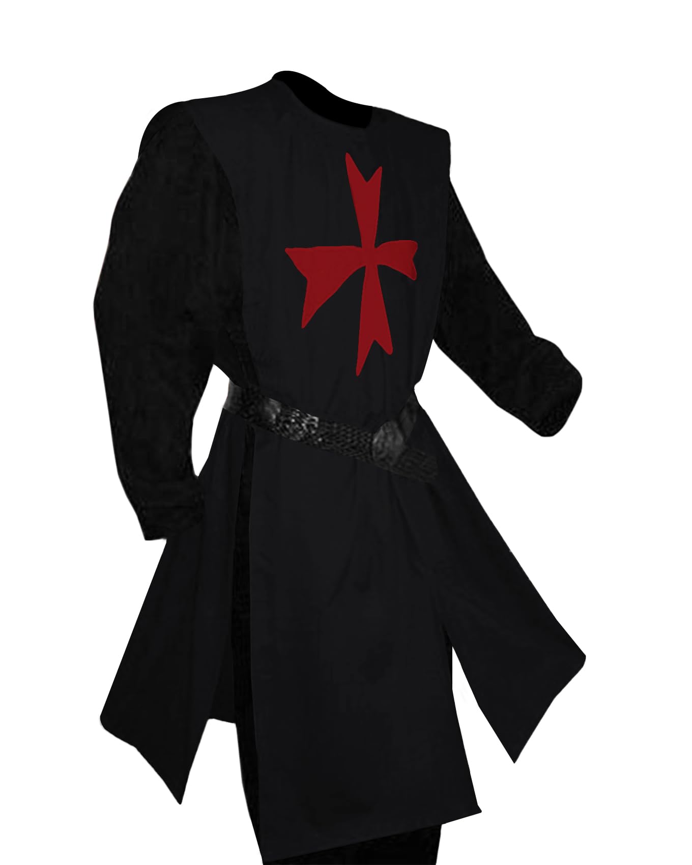 Gafeng Men's Renaissance Costume Knights Templar Crusader Tunic ...