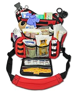 Amazon.com: Lightning X Stocked First Aid Trauma Tactical Sling Pack ...