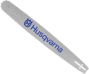 Amazon.com: Husqvarna 24 in. Chainsaw Guide Bar, 3/8 in. Pitch, .050 in ...