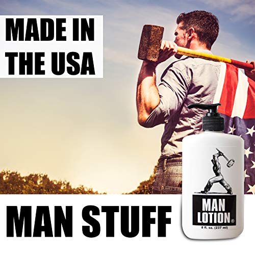 Man Lotion - Hand, Face and Body Lotion for Men- 8 fl oz(237 ml ...