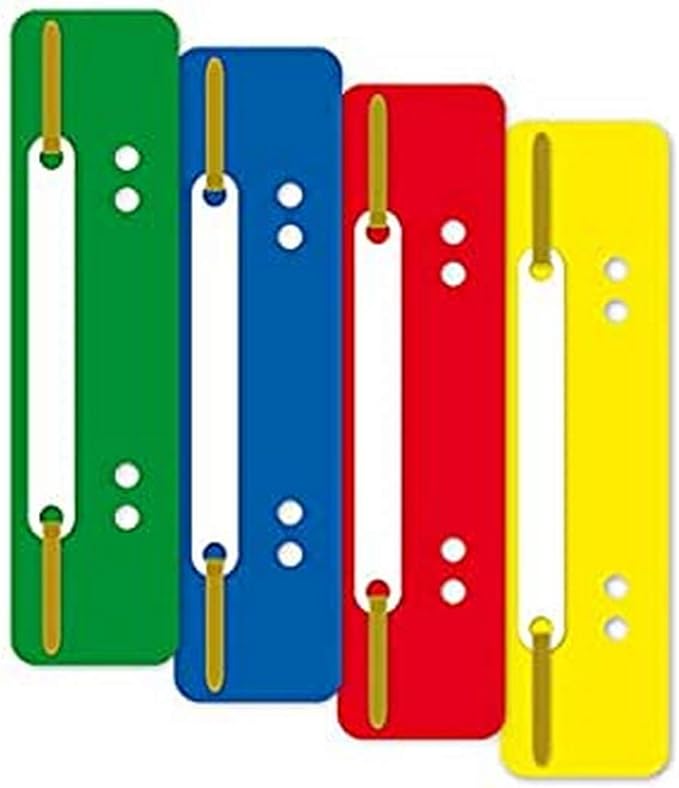 Amazon.com: Kangaro Filing Strips A5 Polypropylene Assorted Box Plastic ...
