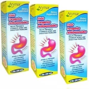 Amazon.com: Elixir Paregorico Antiespasmodico. 1 oz Pack of 3: Health ...