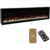 Amazon.com: Modern Ember Aerus Slim 72 Inch Smart Linear Electric ...
