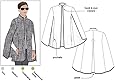 Amazon.com: Style Arc Sewing Pattern - Nell Cape (Sizes 18-30): Arts, Crafts & Sewing