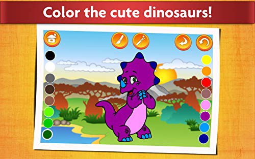 Amazon.com: Dinosaur Coloring Book for Kids - Full version (Freetime ...