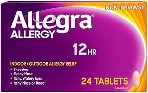 Allegra Adult Allergy 60 Mg 12 Hour, 24 Count - Buy Packs and SAVE ...