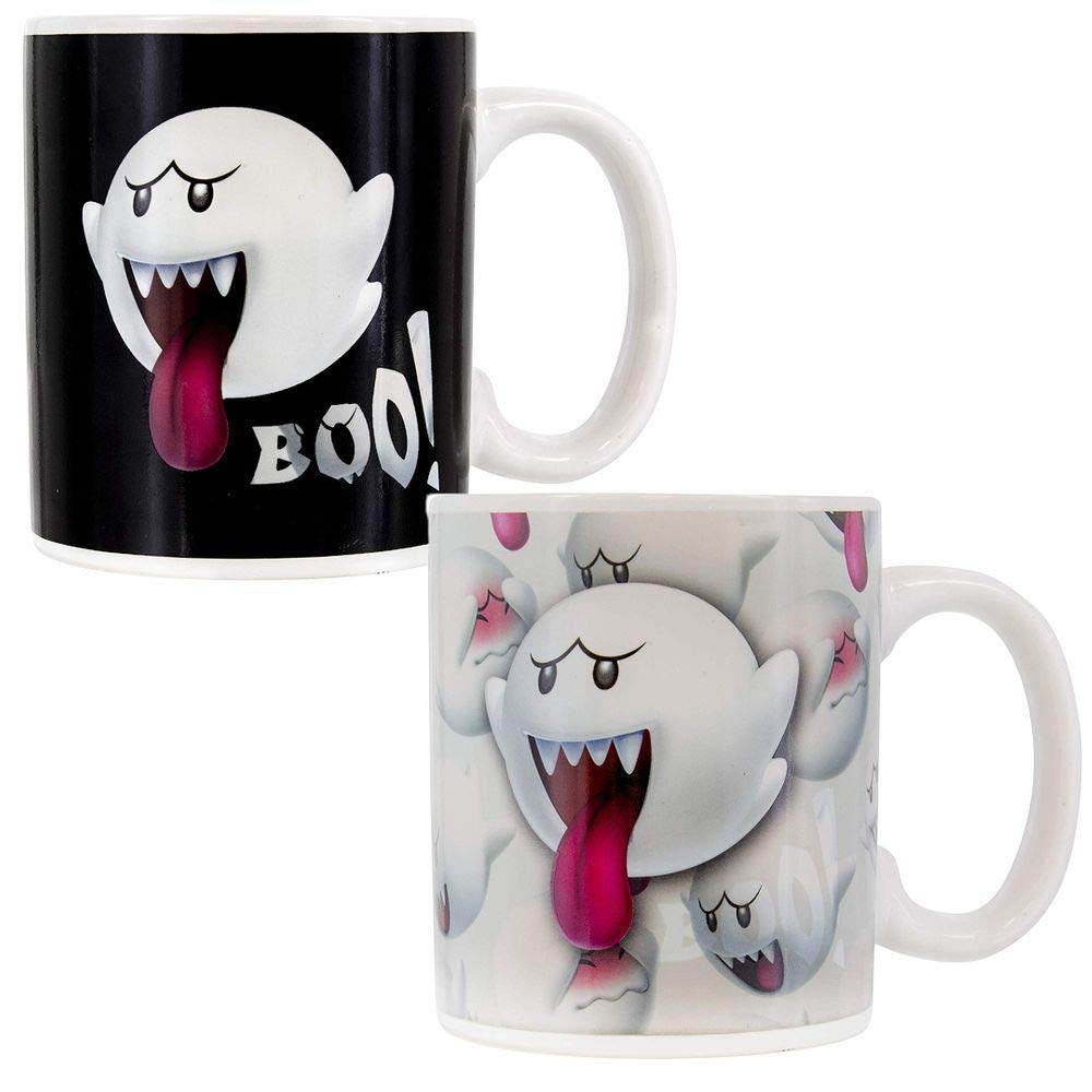 Amazon.de: Super Mario - Geist Boo - Farbwechsel-Tasse | Offizielles ...