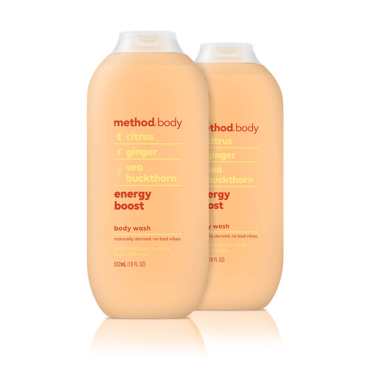 Amazon.com : Method Body Wash, Energy Boost, 18oz, 2 Pack : Beauty