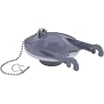 DELTA FAUCET RP72472 3" Delta Toilet Flapper, Chrome , Black - Toilet ...