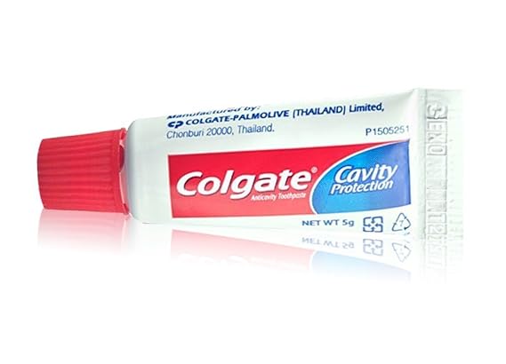 169x Colgate Mini Toothpaste - Cavity Protection Toothpaste 5g Travel ...