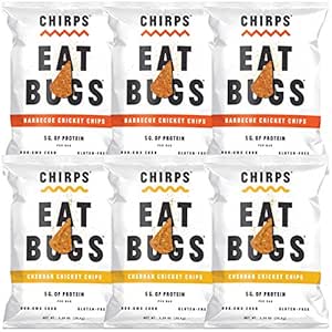 Amazon.com: Chirps Cricket Chips Variety Pack, Gluten-free, High ...
