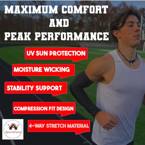 SportsFarm NEW! Moisture Wicking Compression Arm Sleeve (Flames/Fire ...