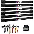 Amazon.com: Magnetic Storage Organizer Tool Holder, Magnetic Tool Holder Strip, 6-Pack Magnetic ...