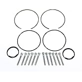 Amazon.com: WARN 7309 Locking Hub Service Kit with Snap Rings, Gaskets ...