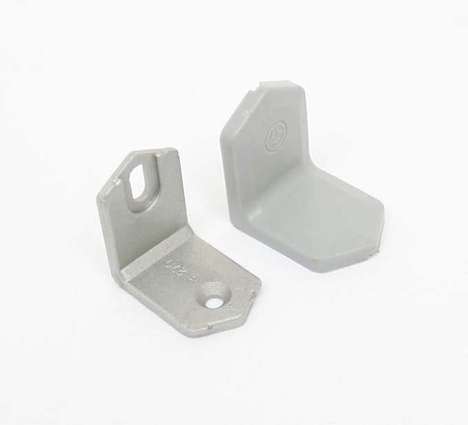 Amazon.com: [Design300] H-270 L Right Angle Corner Brackets Plastic L ...