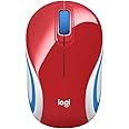 Amazon.com: Logitech M187 Wireless Mini Mouse Red : Electronics