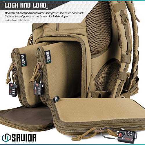 Savior Equipment Mobile Arsenal SEMA 19L Tactical Range Bag Backpack ...