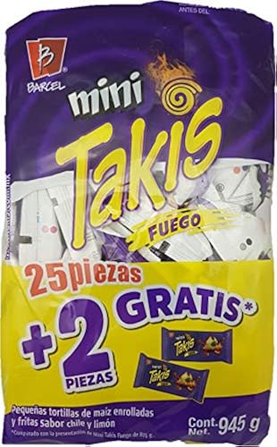 Mini Takis Fuego Barcel Mexican Version Famous Popular Classic Snacks ...