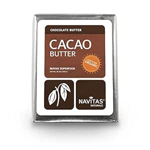 Amazon.com : Navitas Naturals Cacao Butter, 1 Pound Pouches, 35 ...