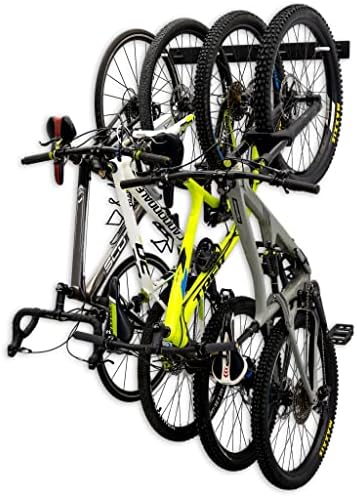 StoreYourBoard 4 Bike Rack for Garage - Solid Steel Extra Heavy Duty ...