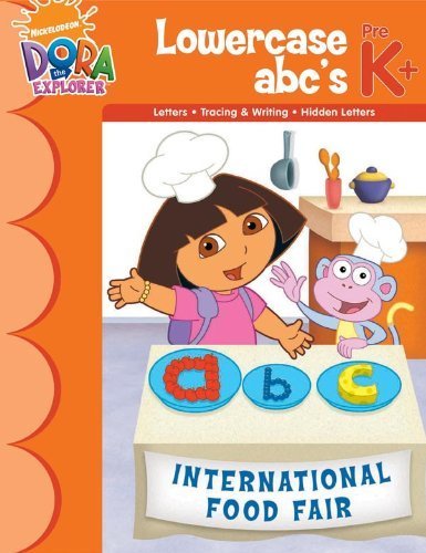 Dora's Lowercase ABC's Workbook PreK+ (Nick Jr. Workbooks): Learning ...