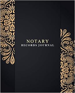 Notary Records Journal: 220 Entry Notary Record Log Book | Official ...