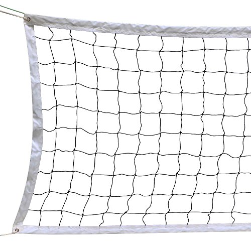 YAHEETECH Volleyball Net with Steel Cable Rope Tournament Full Size ...