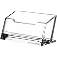 Amazon.com: Kantek Acrylic Business Card Holder, Fits 80 Business Cards ...