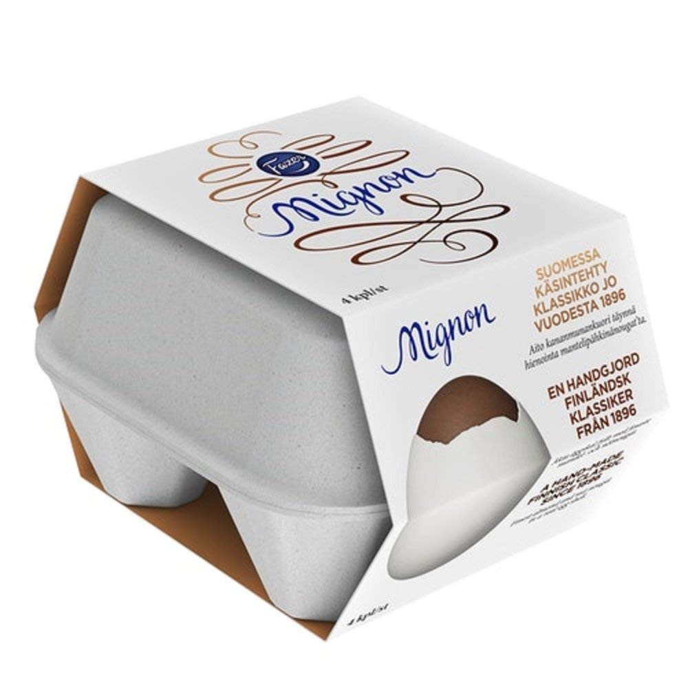 Fazer Mignon - Finnish Easter Chocolate Egg 4-Pack (208g): Amazon.co.uk ...