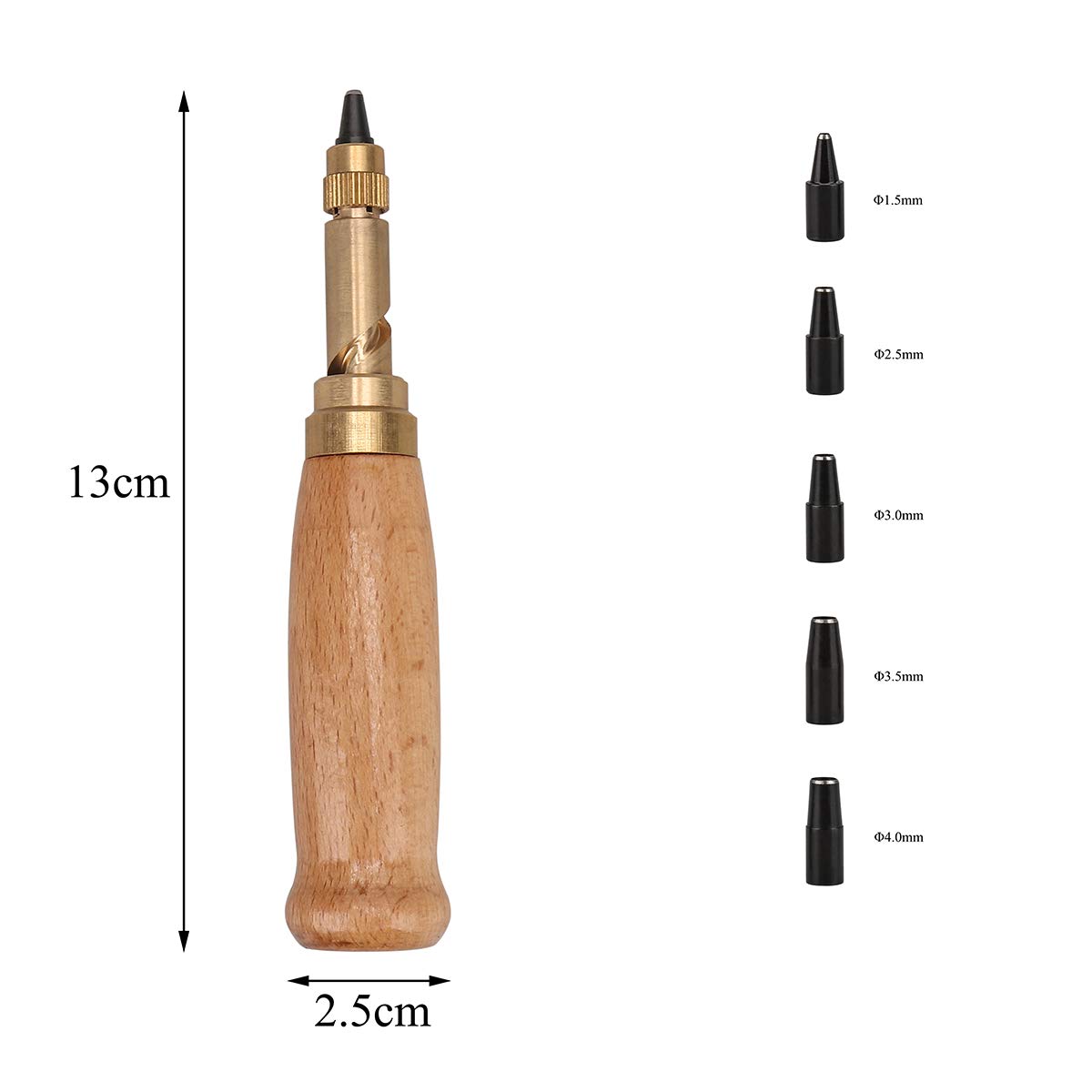 Mua Weiye Adjustable Screw Hole Punch Bookbinding Tool,Paper Punch ...