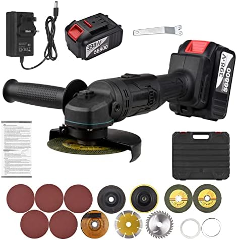 Battery-operated Electric Angle Grinder Portable Lithium Battery ...