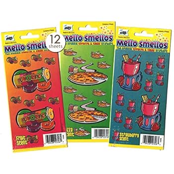 Amazon.com: Prim Smelly Stickers, Scratch and Sniff Stickers for Kids ...