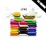 Amazon.com : HoneyToys 24PCS Colorful Kids Modeling Clay Air Dry Clay Studio Toy 24 Bright Color ...