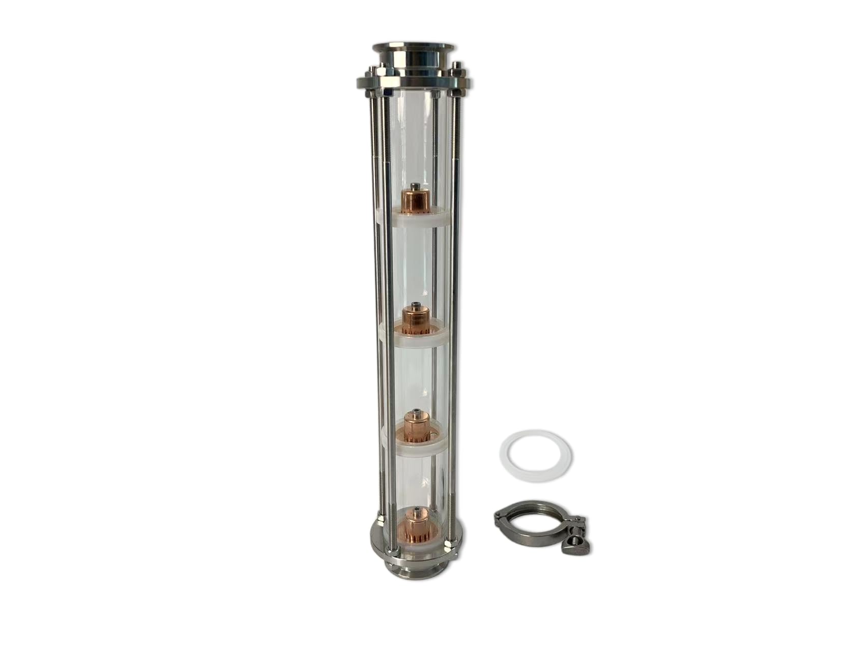 Oakstills 2 Inch 4 Plate Glass Reflux Still Column on Galleon Philippines