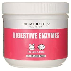Dr. Mercola, Digestive Enzymes, for Pets, 5.26 oz (150 g): Amazon.ca ...